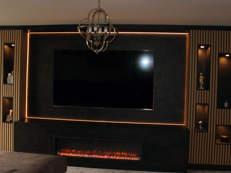 Bespoke Media Walls | V-Interiors